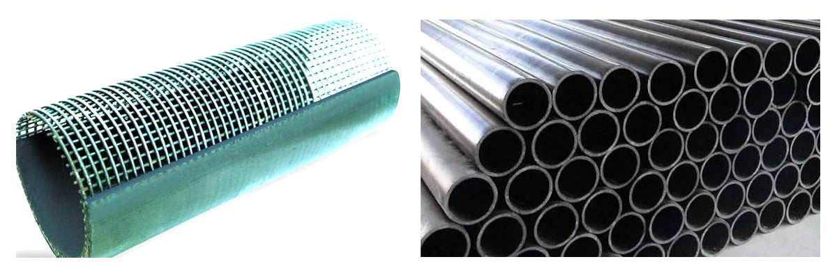 Steel skeleton composite pipe - dcpipe